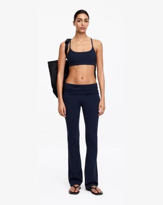 Arket Weiche Stretch-Leggings -Blau