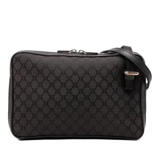 Celine Pre-owned Canvas Crossbody Bag - - Pre-owned - Damen - Schwarzk - ONE SIZE