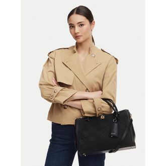 Guess Handtasche Guess Audrey Logo HWJG97 55070 Schwarz