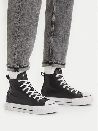 Karl Lagerfeld Sneakers aus Stoff Kampus Max KL60456 Schwarz