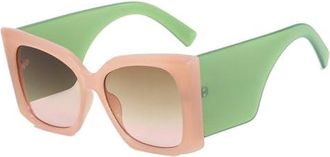 Generic Lunettes De Soleil &Agrave; Monture Large For Hommes Et Femmes, For Lext&eacute;rieur, Les Vacances, La Conduite(Green)
