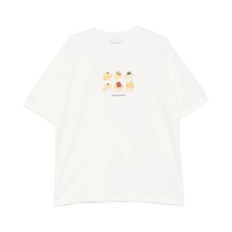 Dr&ocirc;le de Monsieur T-shirt Rings - Homme - Tops - Blanc - Taille: M