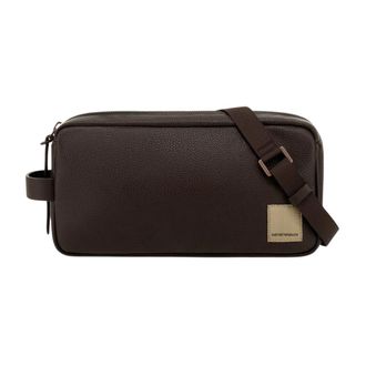 Emporio Armani Rechteckige Umh&auml;ngetasche - - Bags - unisex - Braun - ONE SIZE