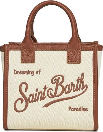 MC2 Saint Barth Femme, Sacs, Beige, Taille: ONE Size Mini Vanity Bag