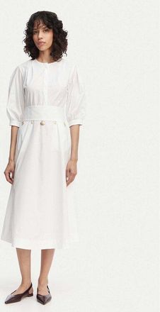 Marella Kleid f&uuml;r den Alltag Stecca 2613221192 Wei&szlig; Regular Fit