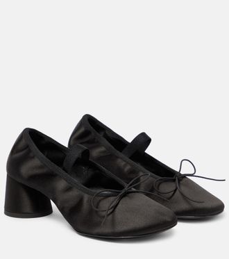 Proenza Schouler Mary-Jane-Pumps Glove aus Satin
