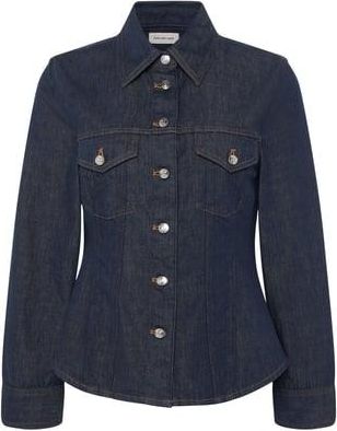 Calvin Klein Chemise jean cintr&eacute;e en coton