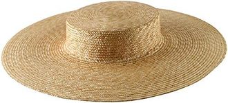 Classic Italy Capeline Paille Large Bord, Femme Classic Provençal - Taille 53 cm