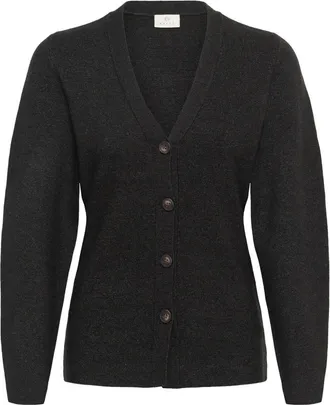 Kaffe Cardigan - Femme - Pulls - Noir - Taille: 44 FR