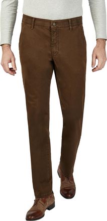 Club Of Comfort Herren Hose Garvey 6421 - Dunkelbraun Gr&ouml;&szlig;e: 52