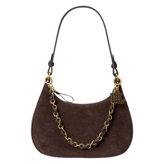 Ralph Lauren Marcy Sac Bandouli&egrave;re Moyen - Femme - Sacs - Brun - Taille: ONE Size
