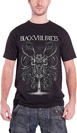 Plastic Head Black Veil Brides Sacrifice T-Shirt, Noir, (Taille Fabricant: Medium) Homme