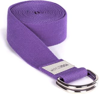 Yogistar Yogagurt - 260 cm - Metallverschluss - Violett