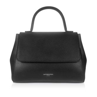 Le Parmentier Ladyfinger Henkeltasche mit Riemen - - Bags - Damen - Schwarzk - ONE SIZE