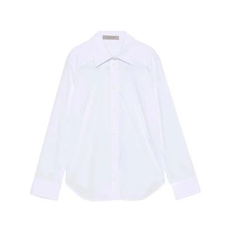 D.exterior Langarm-Hemd mit Knopfleiste - - Blouses & Shirts - Damen - Wei&szlig; - S