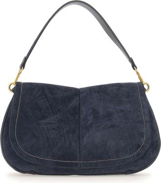 Gianni Chiarini Femme, Sacs, Bleu, Taille: ONE Size Helena Round Shoulder Bag