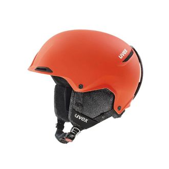 Uvex Jakk+ IAS - Skihelm f&uuml;r Damen und Herren - individuelle Gr&ouml;&szlig;enanpassung - optimierte Bel&uuml;ftung - Fierce red matt - 52-55 cm