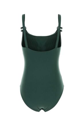 Eres Womens Dark Green Stretch Nylon Inspiring Swimsuit Menthegivree Exterior: Elastane Costumi Da Bagno Swimwear
