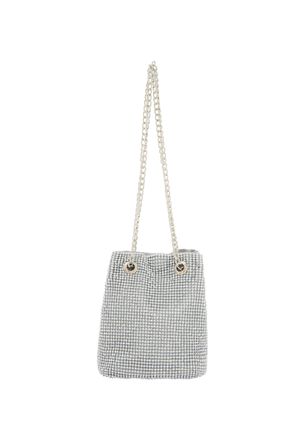 Faina Beuteltasche Beuteltasche Frauen Silber