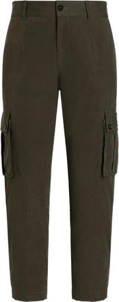 Dolce & Gabbana Homme, Pantalons, Vert, Taille: XL M4001 Pantalone