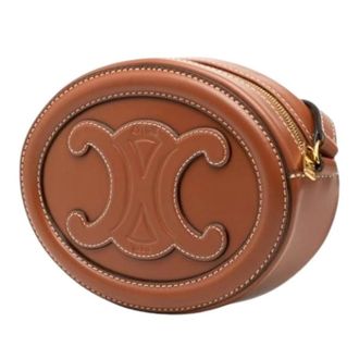 Celine Sac bandouli&egrave;re vintage doccasion - Femme - Pre-owned - Brun - Taille: ONE Size