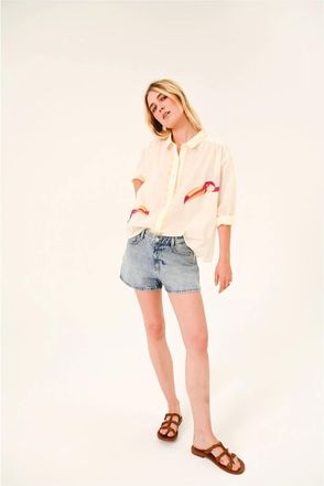 Sacr&eacute;coeur Chemise Ali P&eacute;lican Voile de Coton Sacr&eacute;coeur