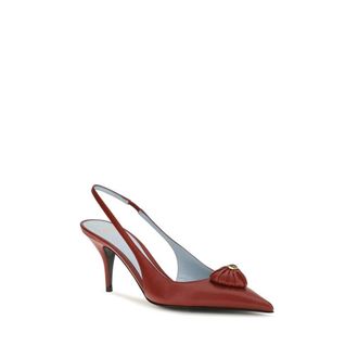 Valentino Garavani Womens Multicolor Calf Leather Bos Taurus High Heel Pumps