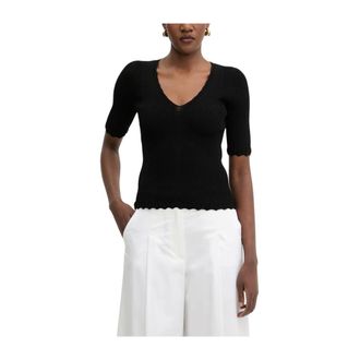 Twinset Damen, Strickwaren, Schwarzk, MGr&ouml;&szlig;e