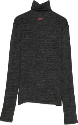 Off-white Femme, Pulls, Brun, Taille: 34 FR Pull Rouge Rosso Aw25