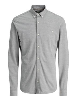 Jack & Jones Jprblublake Pique Detail L/S Shirt