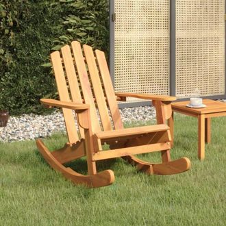 vidaXL vidaXL Adirondack-Schaukelstuhl Massivholz Akazie