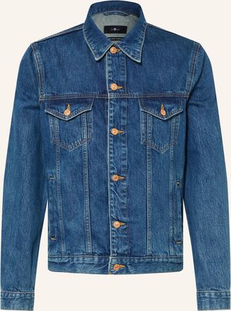 7 For All Mankind Jeansjacke Perfect Jacket blau
