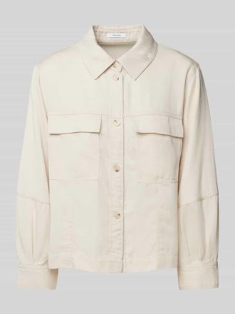 OPUS Regular Fit Hemdbluse mit Brustpattentaschen Modell Fadelia