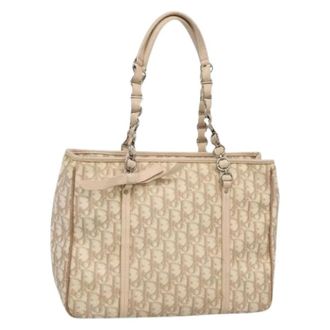 Dior Pre-owned Vintage Tote Bag - - Pre-owned - Damen - Beige - ONE SIZE