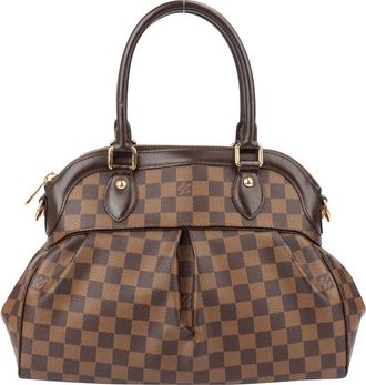 Louis Vuitton Crossbody Bags - Louis Vuitton Damier Ebene Monogram Trevi PM Handb - Gr. unisize - in Braun - für Damen