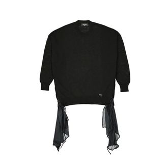 Dsquared2 Femme, Sweatshirts et sweats à capuche, Noir, Taille: 34 FR Tricots