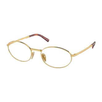Prada Modische Brille in Schwarz - - Accessories - Damen - Gelb - 53 MM