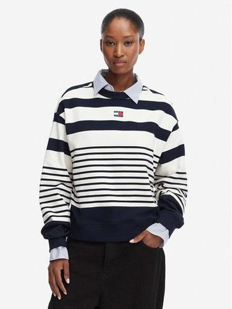 Tommy Jeans Sweatshirt DW0DW22824 Dunkelblau Regular Fit