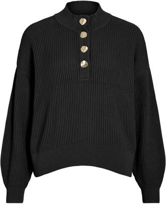 Vila Stehkragenpullover VICHING CREW NECK L/S KNIT TOP - NOOS