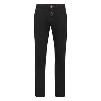 Philipp Plein Slim Fit Jeans Basic - - Jeans - Herren - Schwarzk - W36