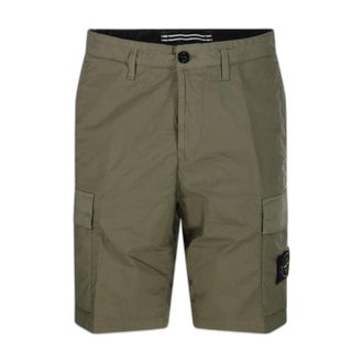 Stone Island Casual Shorts - - Shorts - Herren - Gr&uuml;n - W31