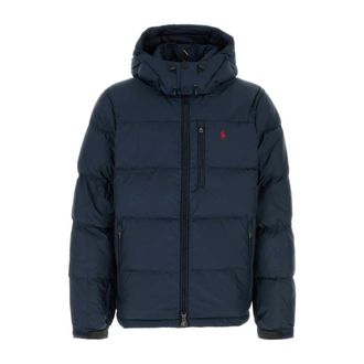 Polo Ralph Lauren Polyester Daunenjacke - - Jackets - Herren - Blau - 2XL