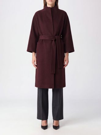 Gianluca Capannolo Long manteau ceintur&eacute; en laine m&eacute;lang&eacute;e avec col montant