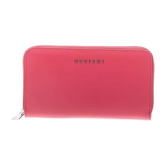 Orciani Zip Around Geldb&ouml;rse aus weichem Leder - - Accessories - Damen - Rosa - ONE SIZE