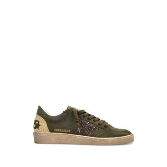 Golden Goose Ball Star Sneakers - - Shoes - Damen - Gr&uuml;n - 41 EU