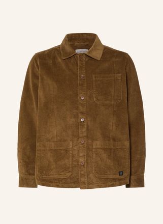 Nowadays Nowadays Cord-Overshirt braun