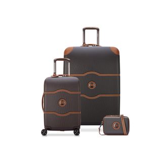 Delsey PARIS Chatelet Air 2.0 Hartschalengepäck mit Spinnrollen, Schokoladenbraun, 2 Piece Set (19/28), Chatelet Air 2.0 Hartschalengepäck mit Spinnrollen