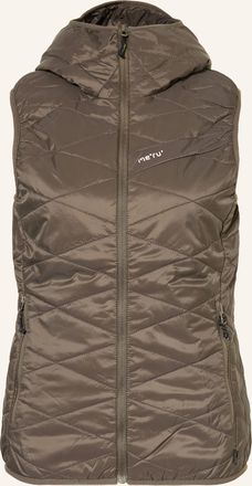 Meru Me&deg;Ru Steppweste Ithari Zum Wenden braun