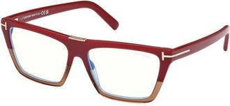 Tom Ford Lunettes de vue FT 5912 -B 083 Bordeaux/D&eacute;grad&eacute;/Bordeaux brillant, Bordeaux/d&eacute;grad&eacute;/bordeaux brillant