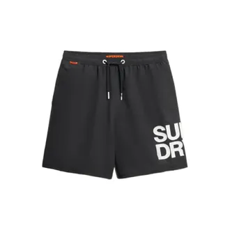 Superdry Herren, Bademode, Schwarzk, MGröße